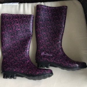 Shoes | Nwob Disney Descendants Girls Knee High Rain Boots | Poshmark